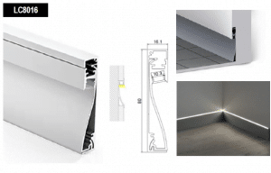 what is skirting board lighting | skirting led aluminum profiles